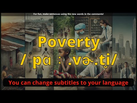 Poverty meaning with 5 examples