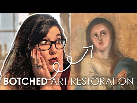 Art Conservator Reacts to Botched Amateur Art Restoration 2020