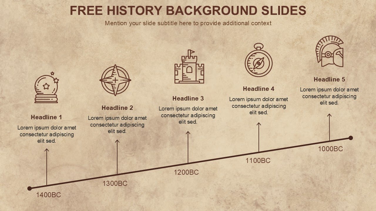 History Background Slides - Free Animated Download
