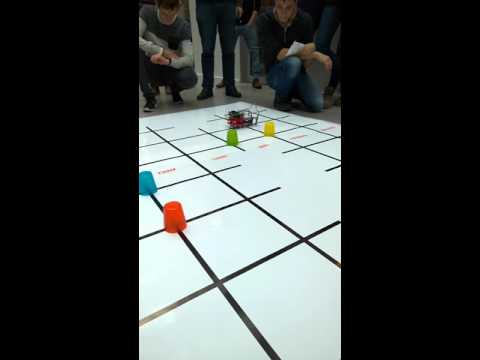 Emil & Thor - Sokoban Robot, first try