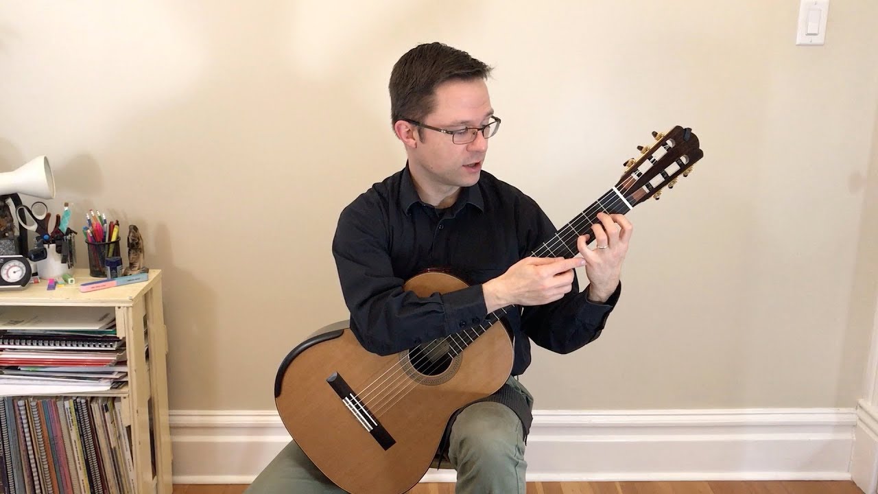 Free PDF Method Lesson: Five Melodies and Ode to Joy for Beginner Classical Guitar