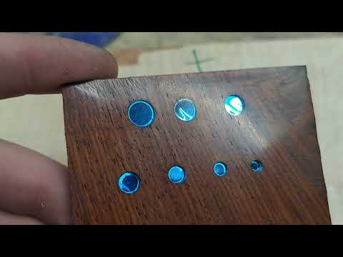 Blue Mirror Acrylic Guitar Fingerboard Dot Inlays 7mm | Reverb