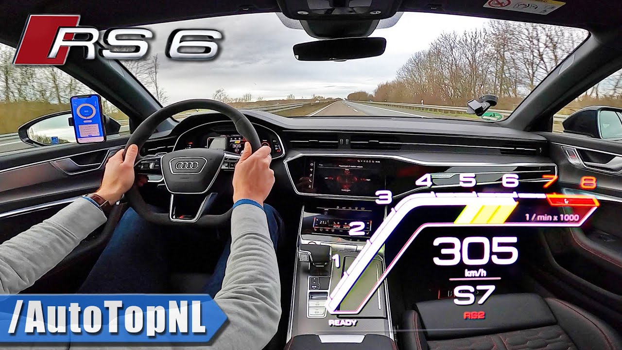 189+ MPH on the Autobahn in Audi RS6 Shows MHEV Family Haulers Can Be ...