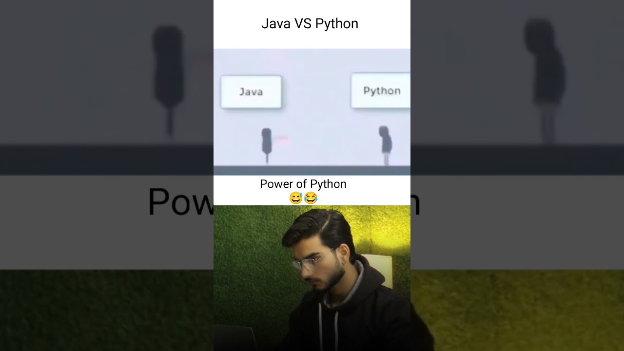 Java VS Python | Power of Python #meme #memes #python #java #programming #programmer