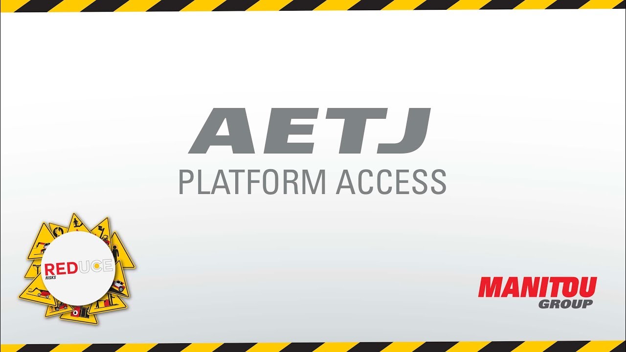 Manitou - Aerial work platform - AETJ - Platform Access