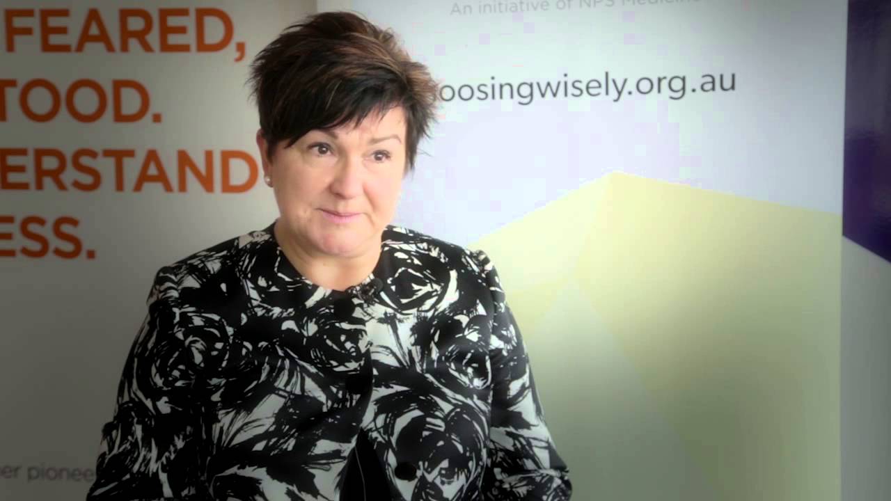 Consumers Health Forum CEO, Ms Leanne Wells - Choosing wisely