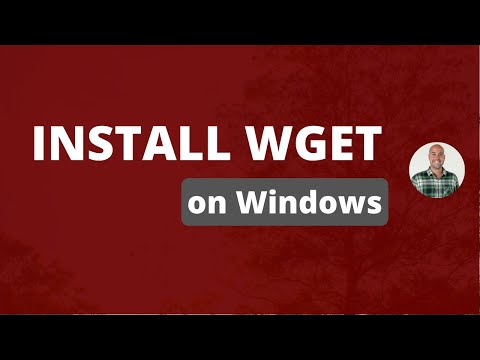 How to install WGET (on Windows)