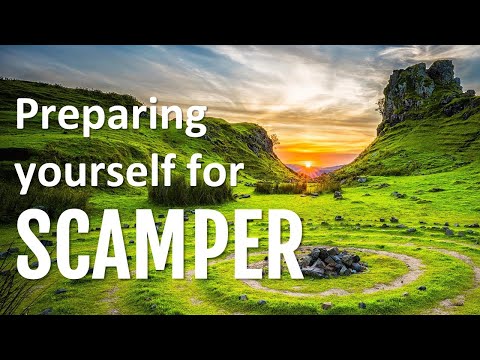 5.Prepare yourself to apply scamper