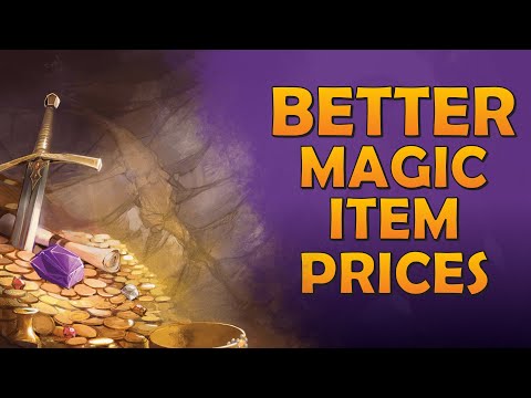 Fixing D&D's Magic Item Pricing