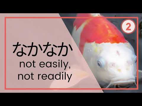 Nakanaka (なかなか) song: Learn "not easily" in Japanese