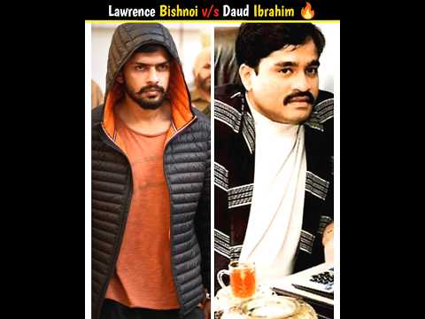 Lawrence Bishnoi v/s Daud Ibrahim 🔥#shorts //Fact By Anant//