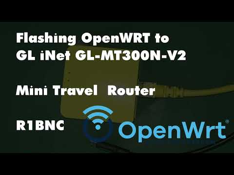 Flashing OpenWRT to Mini Travel Router