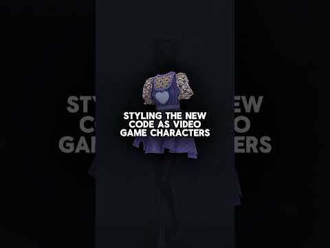 STYLING THE NEW CODES AS VIDEO GAME CHARACTERS! #dresstoimpress #dti #shortsviral #viralshort #short