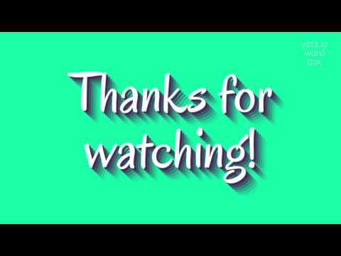 How to say "polluted"! (High Quality Voices)