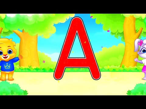 A for Apple B for Ball // abcd rhymes for kids