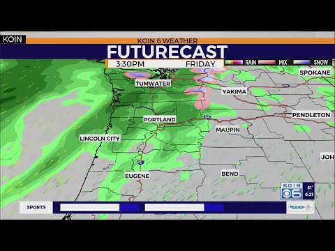 Weather forecast: Rain showers and hail possible this afternoon