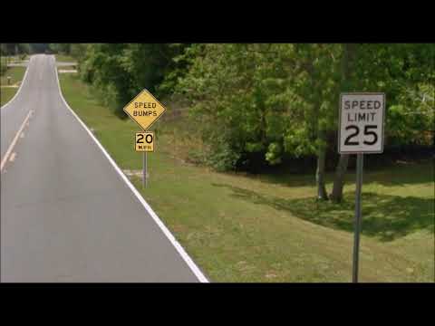 2 SPEED BUMPS 20 M P H SIGNS to be put on Tate Rd 32533 on July 22, 2019