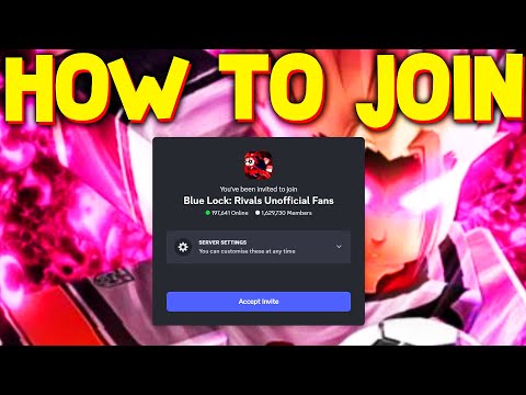 How To JOIN BLUE LOCK RIVIALS DISCORD SERVER! ROBLOX (Blue Lock Rivals Discord Server Link)