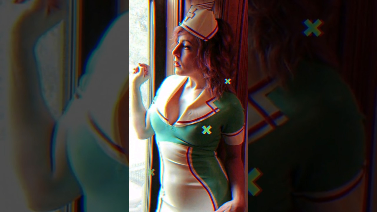 Latex Cosplay | Shiny Latex Nurse