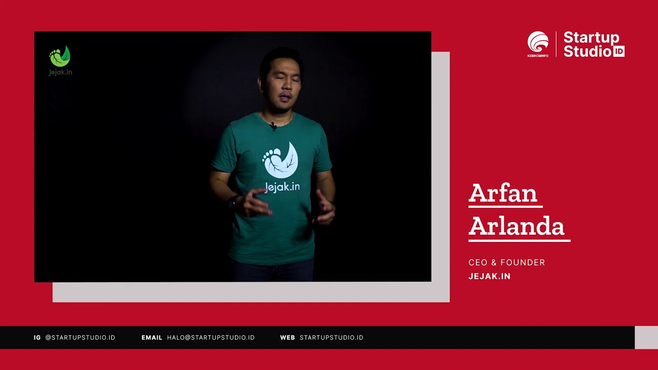 Jejak.in at Milestone Day - Startup Studio Indonesia