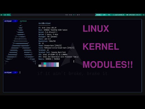write yout first linux kernel module! (hello world) level: EASY!