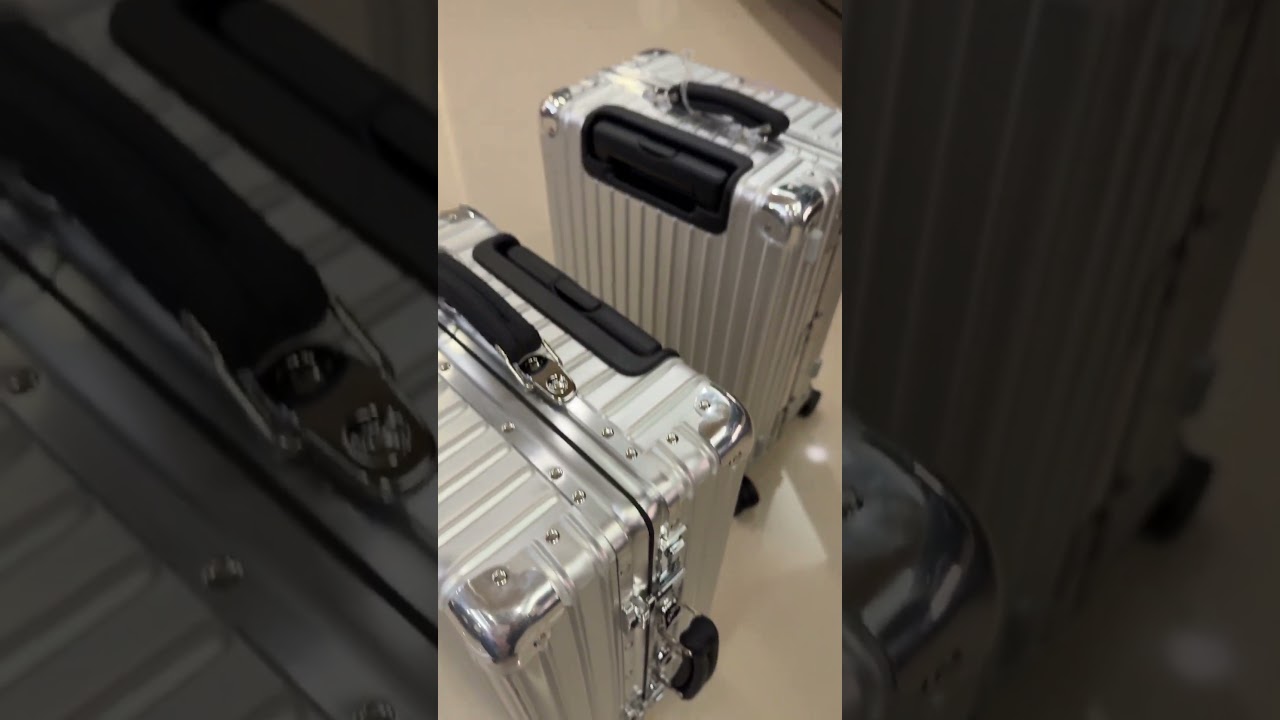 Rimowa Classic Cabin ￼aluminium suitcase check in suitcase #rimowa