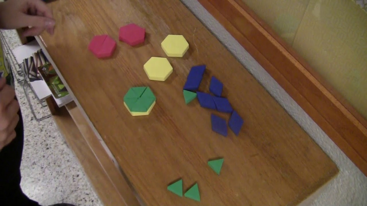 Teaching Fractions with Pattern Blocks in 3rd Grade