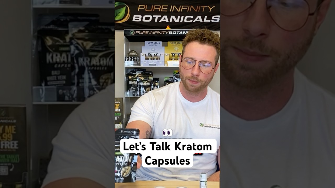 Let's Talk Kratom Capsules #kratom #tips #shorts