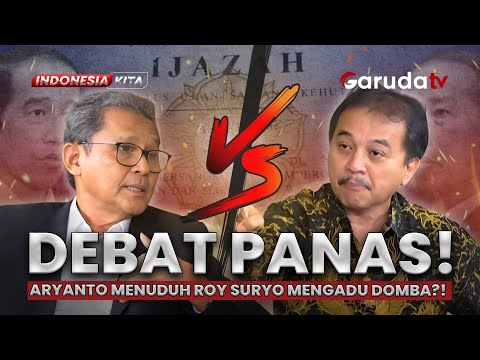 DEBAT MEMANAS! Aryanto Tuduh Roy Suryo Adu Domba, Ini Reaksinya!