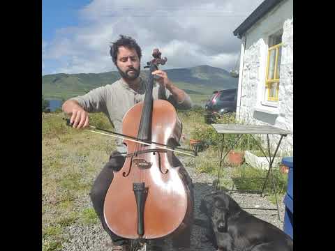 The Lakes of Ponchartrain on Cello by the lakes of the west of Ireland