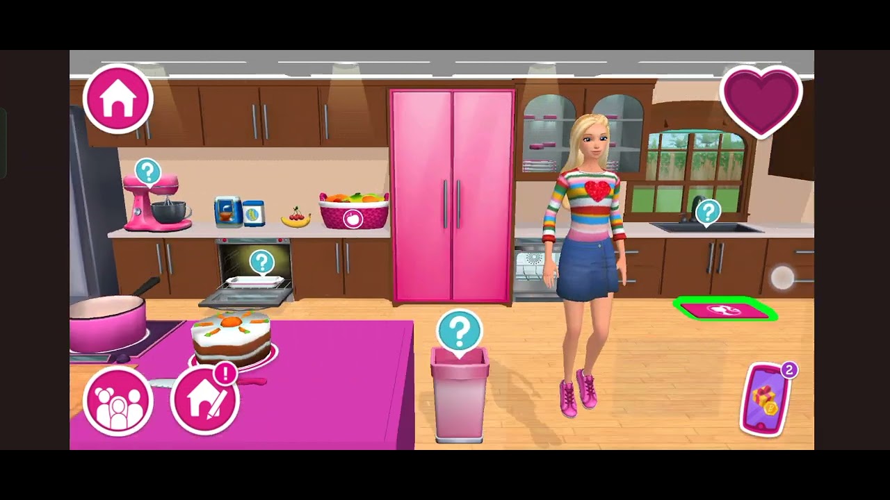 playing Barbie Dream house | @allmypinkhearts8887