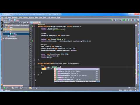 JavaFX Java GUI Tutorial - 10 - Extract and Validate Input Video Lecture - JavaFX Java GUI ...
