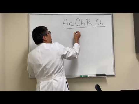 Acetylcholine receptor testing (AChR) in myasthenia gravis
