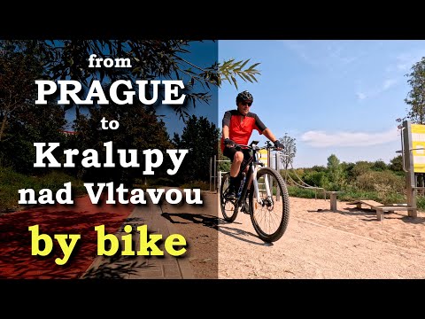 52 minutes Fat Burning Indoor Cycling Workout | Prague (CZ) - Kralupy nad Vltavou (CZ). 4K Video