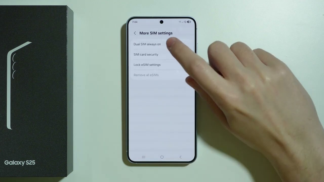 Samsung Galaxy S25: How to Remove SIM PIN - Unlock SIM Card (Disable PIN Code)