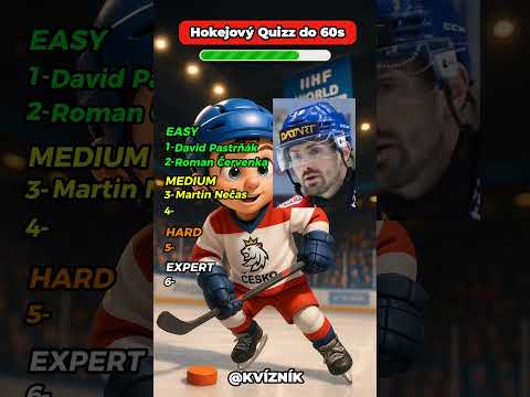 Poznáš české hokejisty na MS 2025 za 60 s? 🏒 #shorts #hokejquiz #czsk