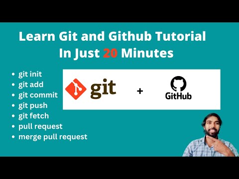 Git and github detailed tutorial | All git commands | Pull Request | Merge git branch
