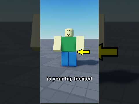 The legs of your Roblox avatar have no collision...
