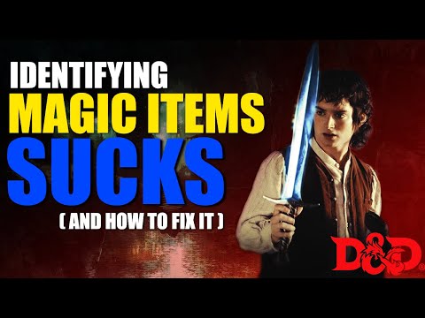 Identifying Magic Items SUCKS (and How to Fix It) | DM Advice