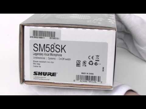 [Review]Shure SM58SK  Dynamic Microphone 2pcs Mic Wired MIC