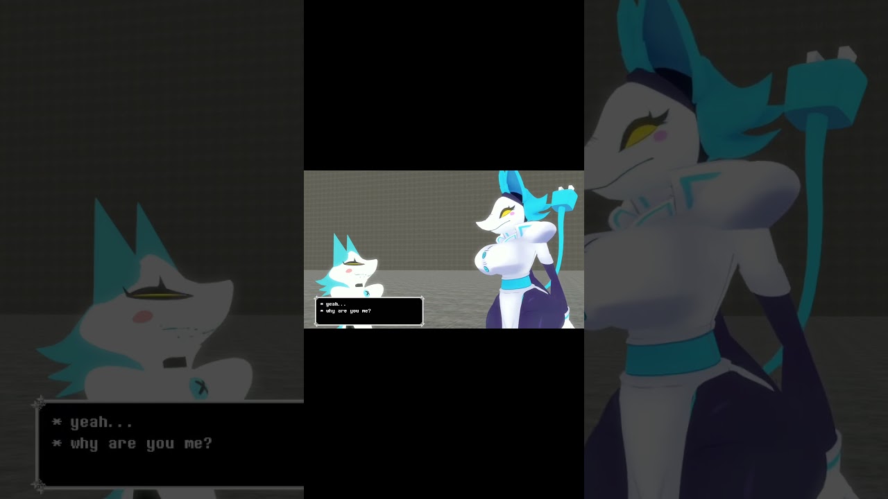 [sfm] canon tasque meets fandom tasque #animation #deltarune #sfm