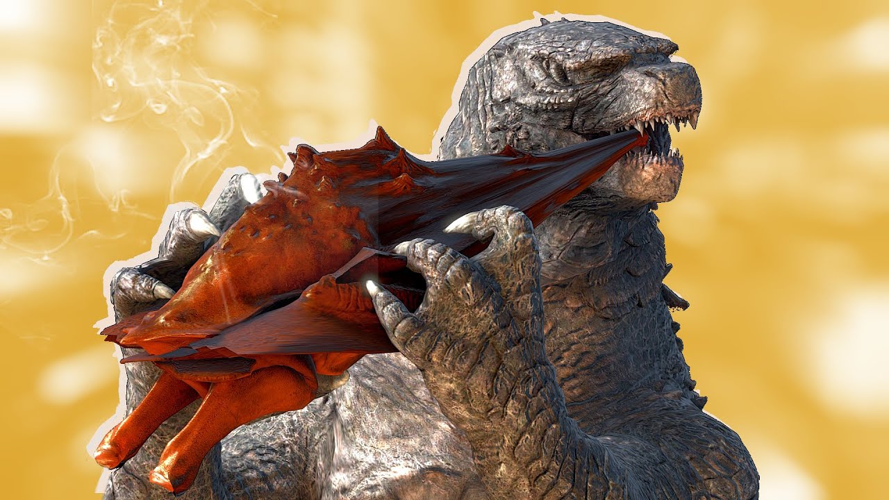 Godzilla Eats Chicken
