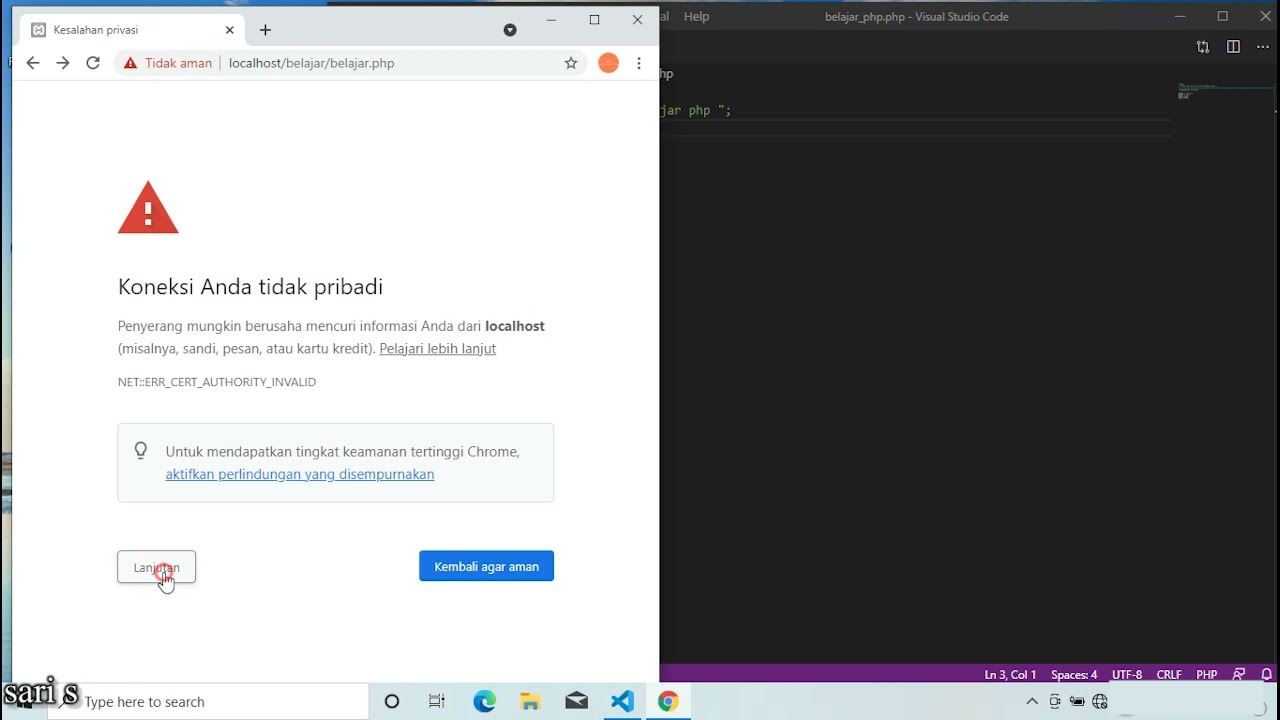 Belajar PHP Part 1 || Pengenalan PHP, Variable, dan Tipe Data di PHP