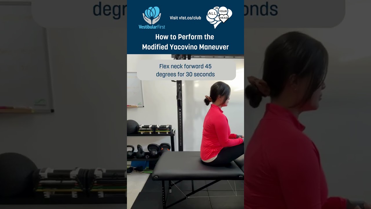 Presenting an optimized approach for treating anterior canal BPPV: the Modified Yacovino Maneuver. T