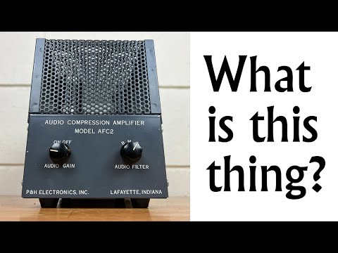 1958 P&H AFC2 Compression Amplifier Tube Compressor ( rca | Reverb