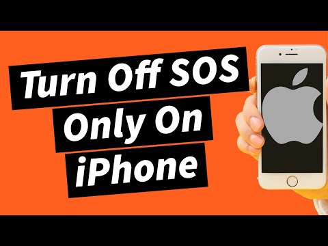 How To Turn Off SOS Only On iPhone, What Does SOS Only Mean on iPhone??