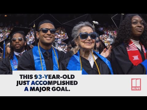 93-year-old earns college degree from Georgia State University