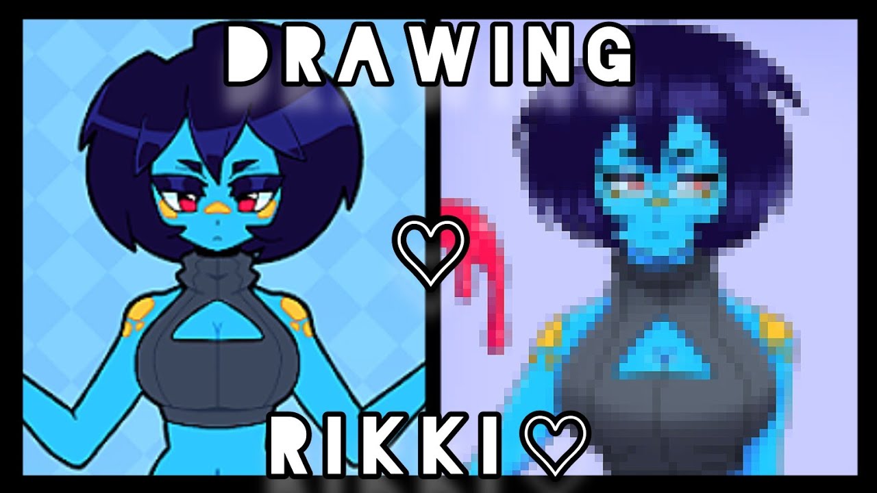 Drawing Rikki (Character by UnknownSpy on YT)