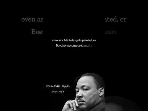 MARTIN LUTHER KING JR. - "Do Your Best" #shorts #quotes