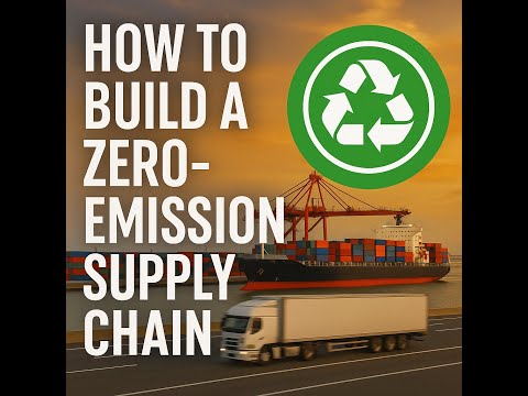 How to Build a Zero Emission Supply Chain